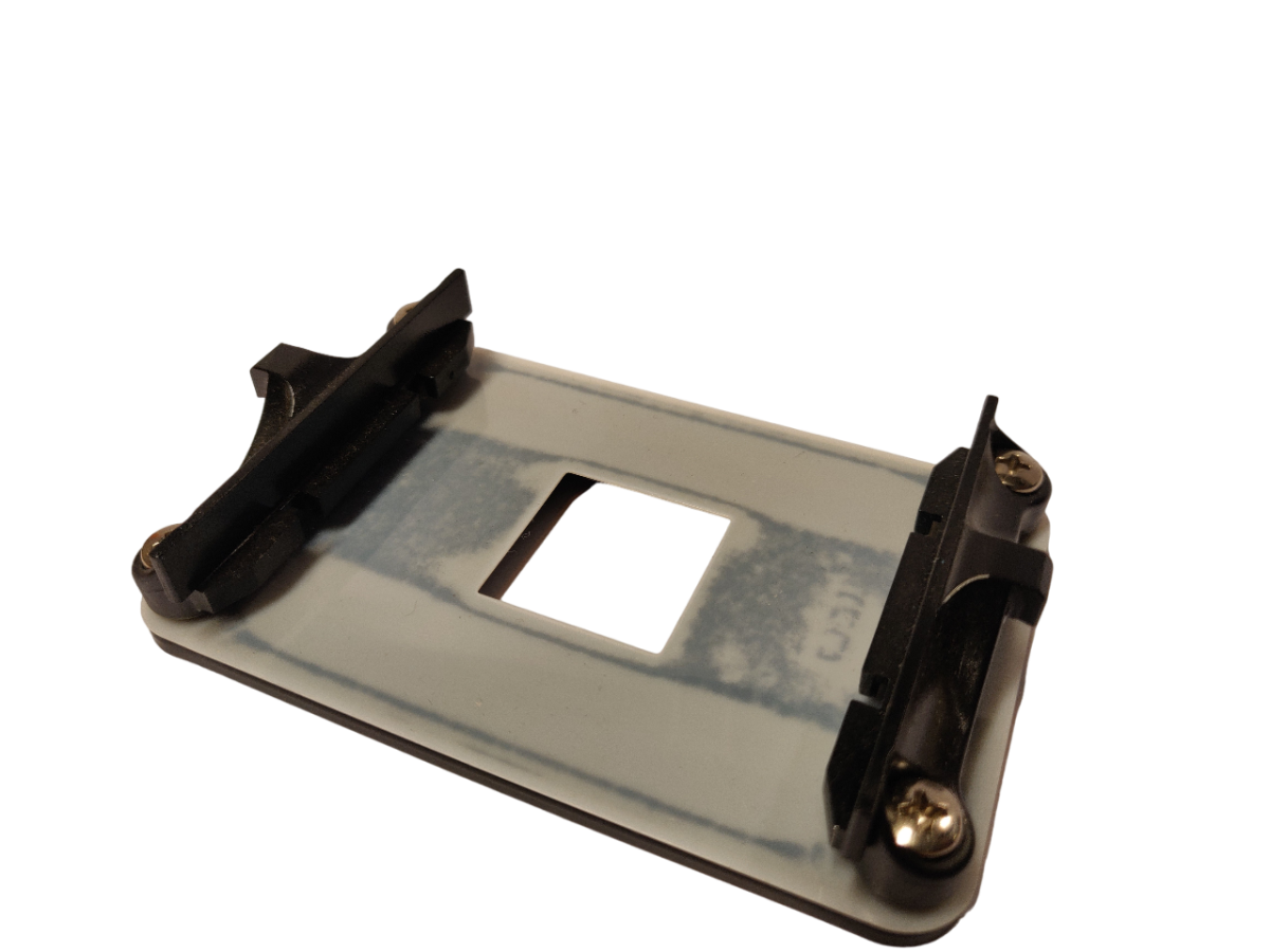 AMD AM4 CPU Bracket m. Bagplade - Monteringssæt - BWS Computers ApS