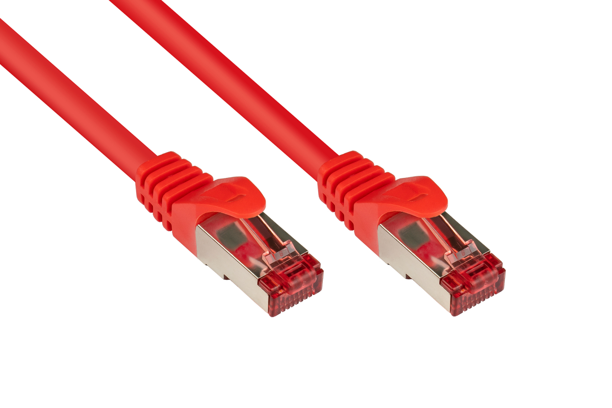 40m Cat. 6. S/FTP red - Cat6 - BWS Computers ApS