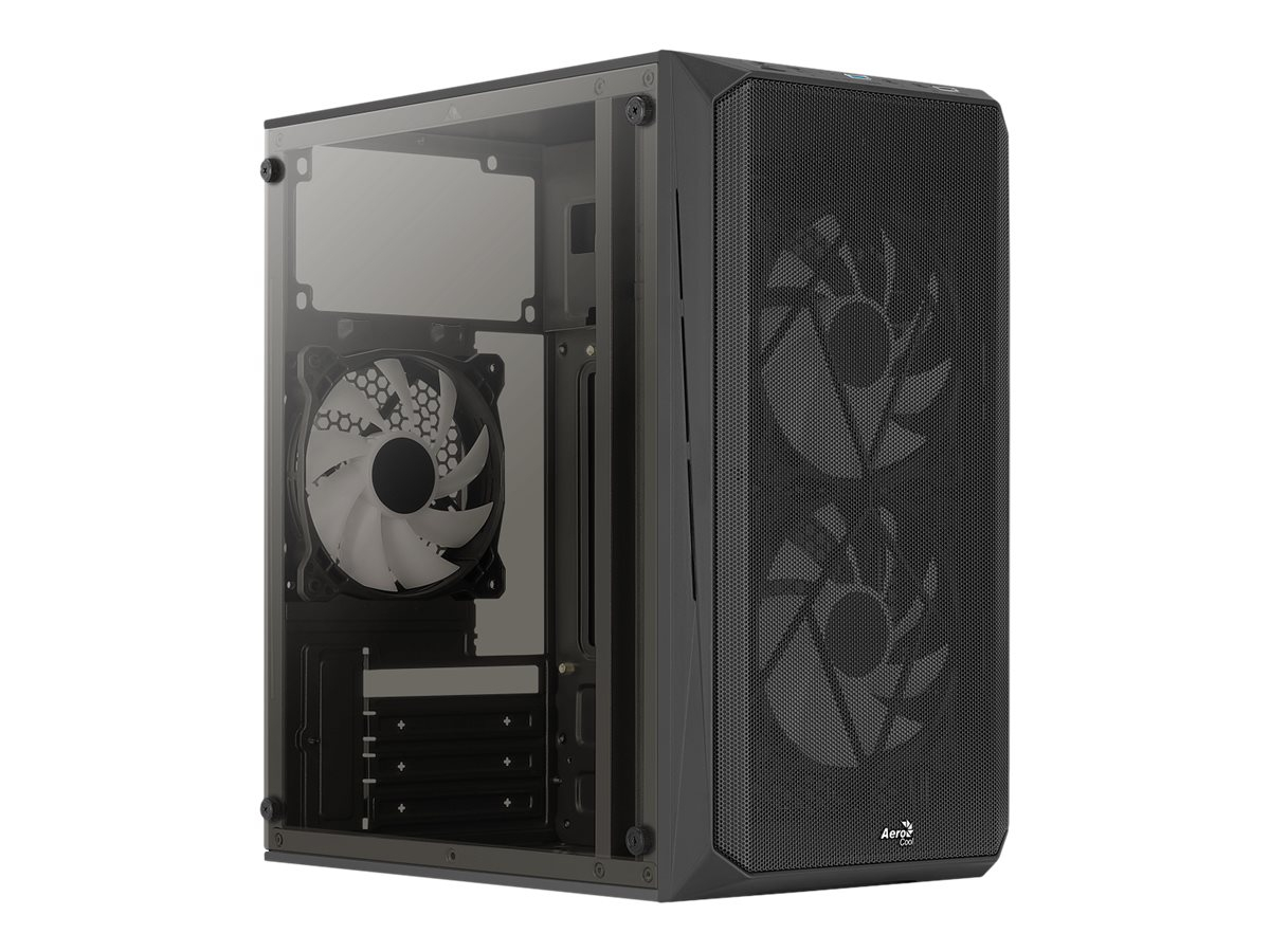 AeroCool CS-107-A-BK Micro ATX/ATX u/PSU - ATX - BWS Computers ApS
